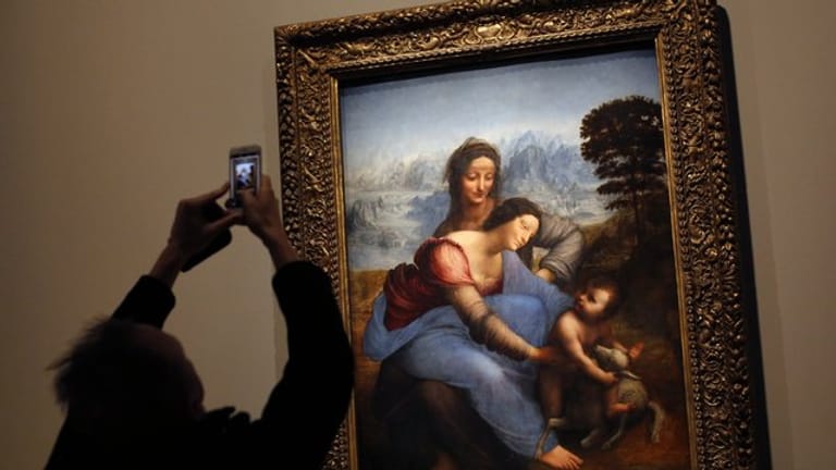 Gedränge im Louvre - Leonardo-Schau: Mit Bangen und Zittern zum Riesen-Hype