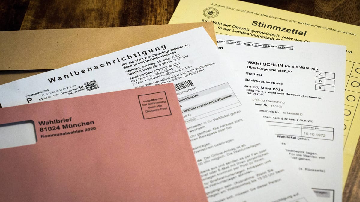 OB-Stichwahl München – was Sie zur Briefwahl wissen müssen