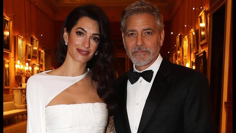 George Clooney fühlt sich seiner Frau Amal unterlegen: "Zu intelligent"