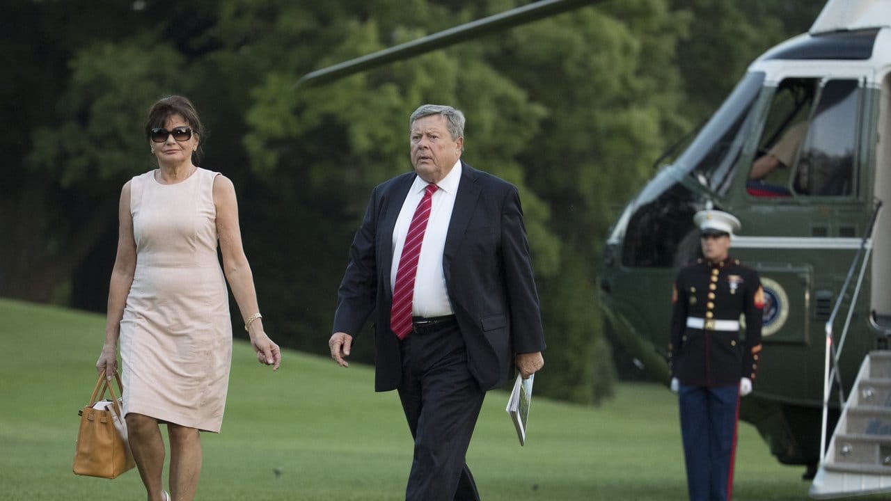 Melania Trump und Sohn Barron ziehen ins Weiße Haus