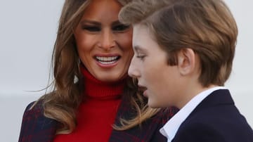 Donald Trumps 15-jähriger Sohn ist 2,04 Meter groß – Barron überragt alle