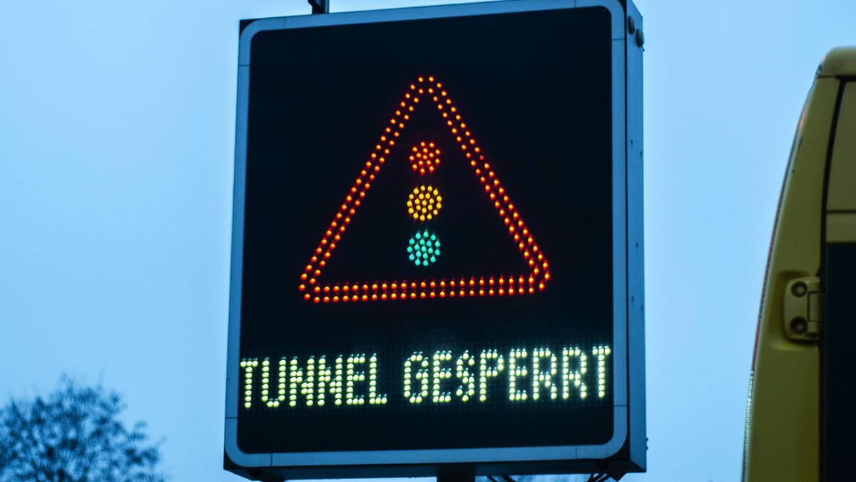 Dortmund: Tunnel Wambel an B236 wegen Fehlalarm gesperrt