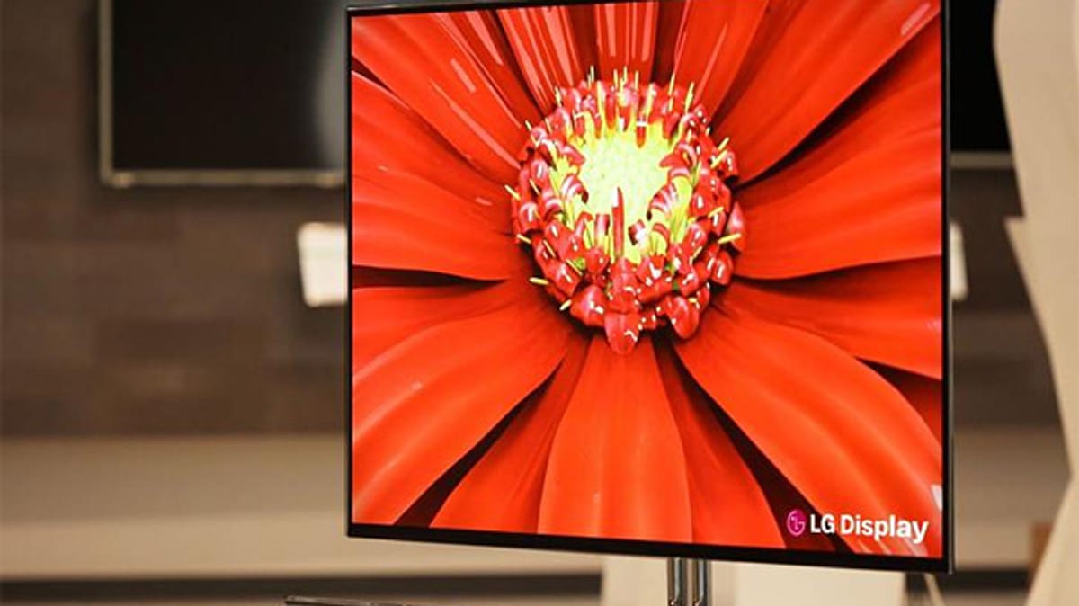 CES2012: LG zeigt 55-Zoll-OLED-Fernseher