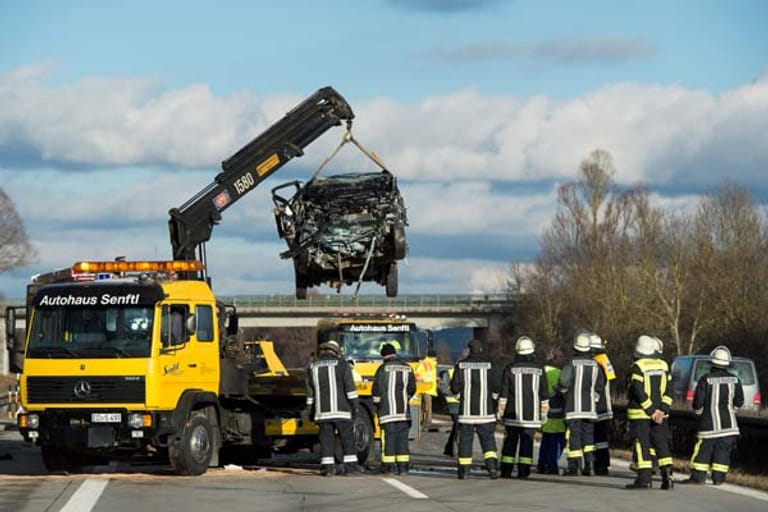Foto-Serie: Geisterfahrer auf der Autobahn 92