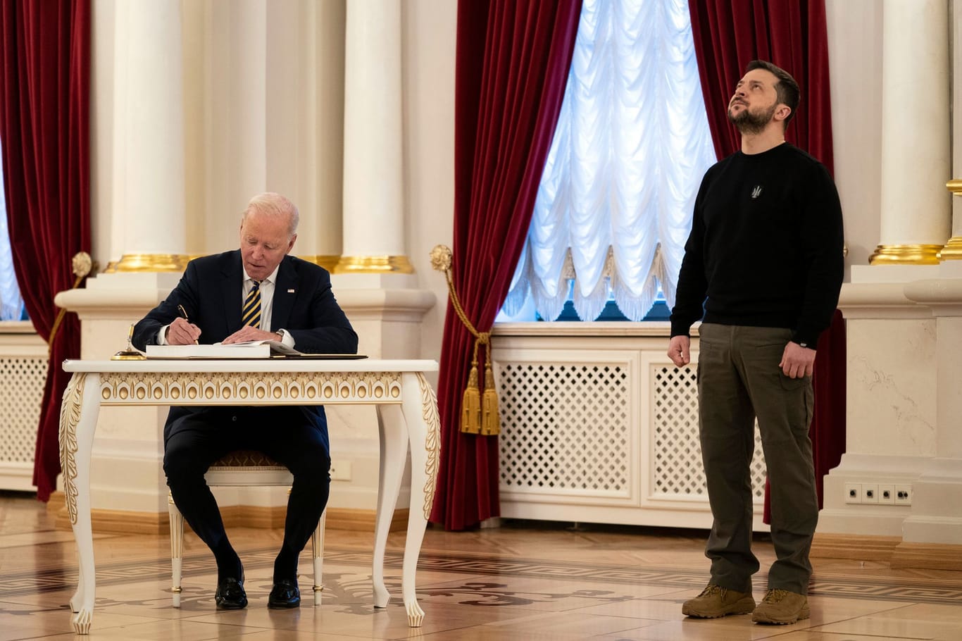 Überraschung in der Ukraine: US-Präsident Biden zu Besuch in Kiew