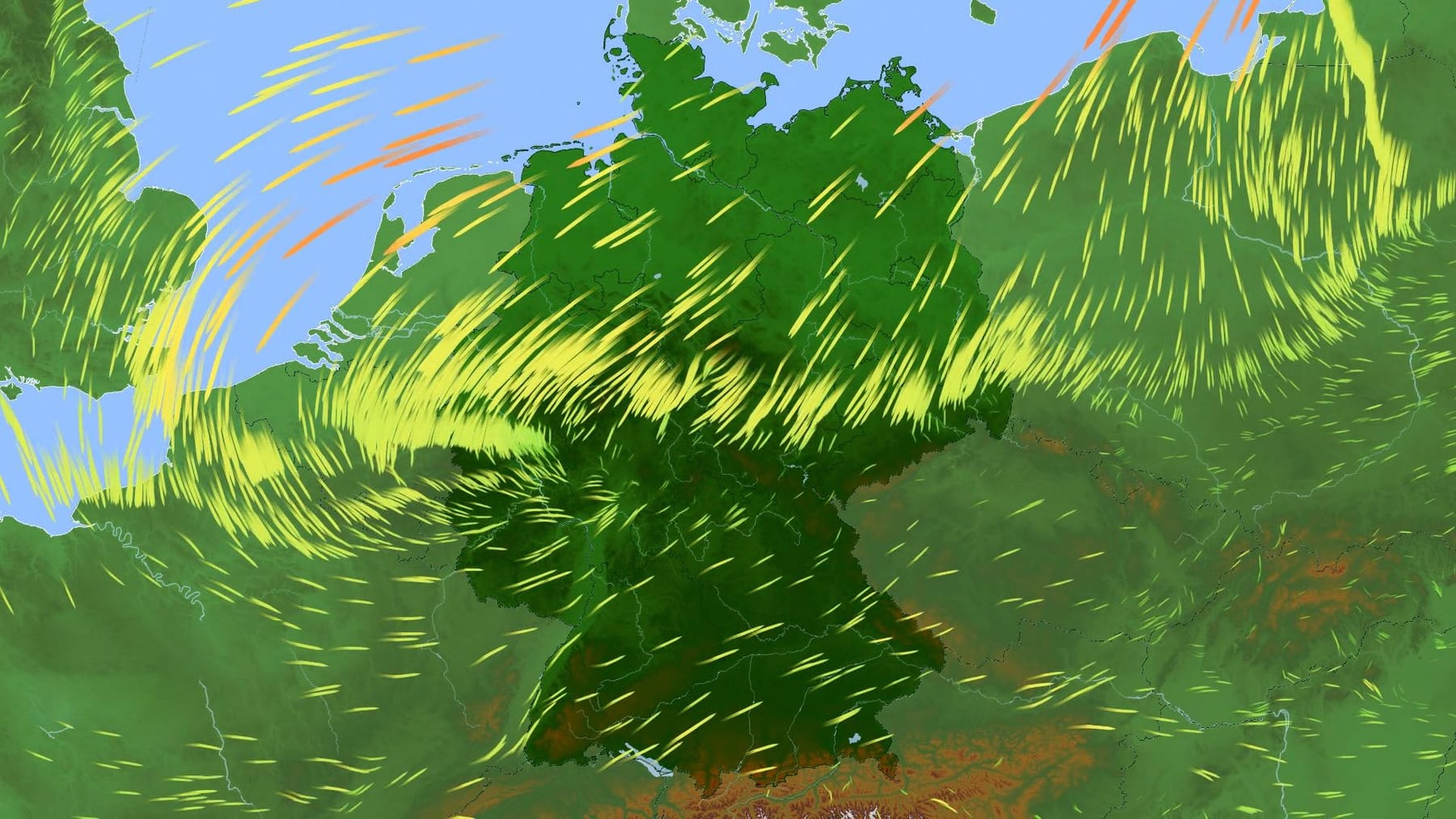 Unwetter In Deutschland: Hier drohen starker Sturm und Hochwasser