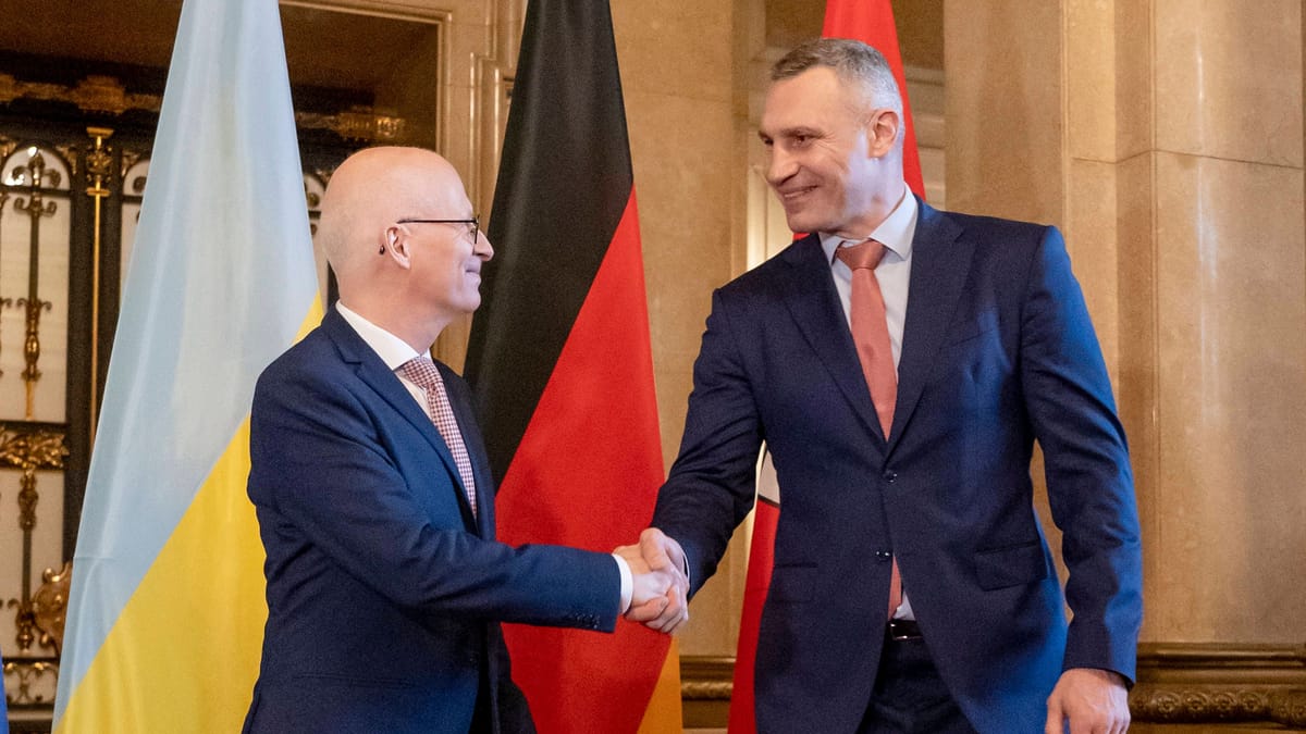 Klitschko und Tschentscher in Hamburg: Darum treffen sich die Bürgermeister