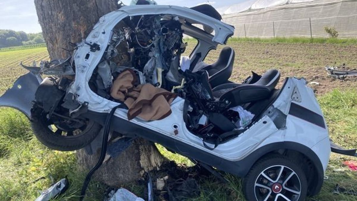 Landkreis Stade: Fahranfängerin prallt gegen Baum – schwer verletzt