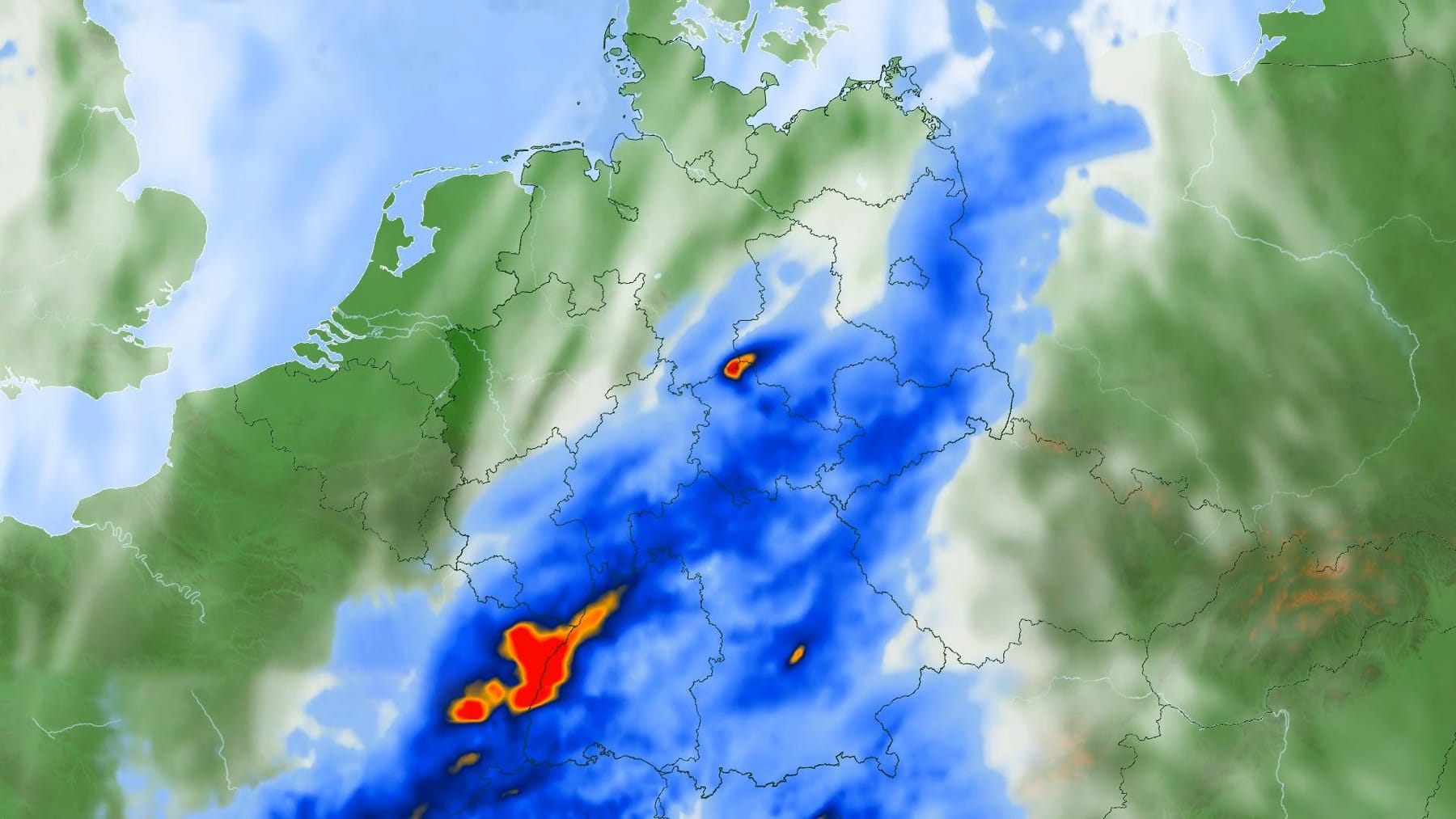 Starkregen und heftige Gewitter: Unwetter in Deutschland – uns droht ein Temperatursturz