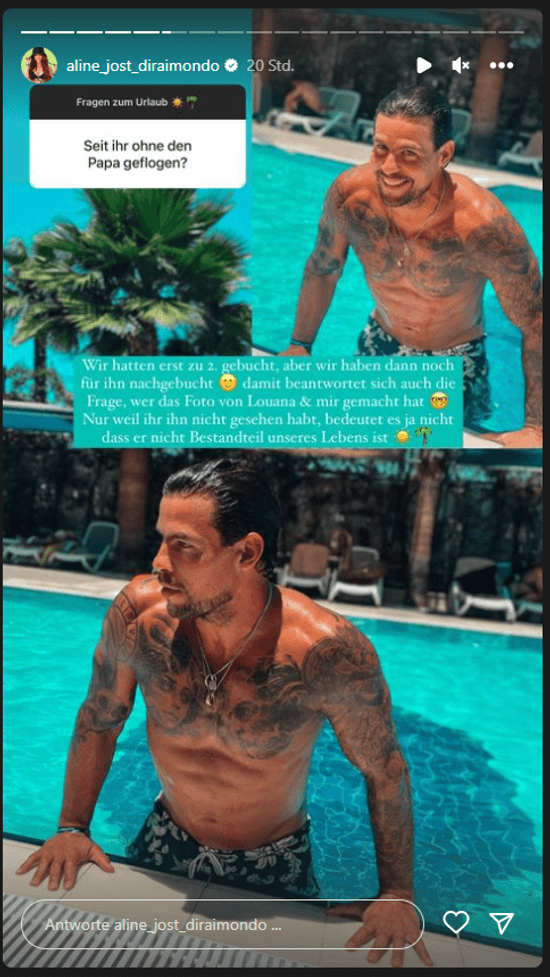 Aline Jost: Trennung von hirnkrankem Mann Garrit – Emotionale Worte