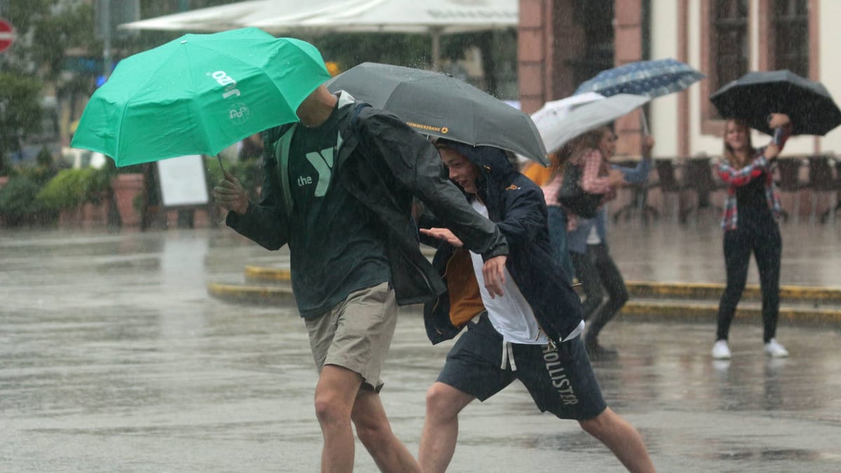 Wetter in Hessen: Starkregen und Gewitter – Das Wochenende wird ungemütlich