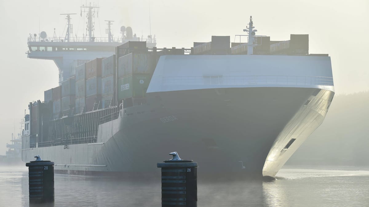Nord-Ostsee-Kanal in Kiel: Seemann verschwindet spurlos von Frachter