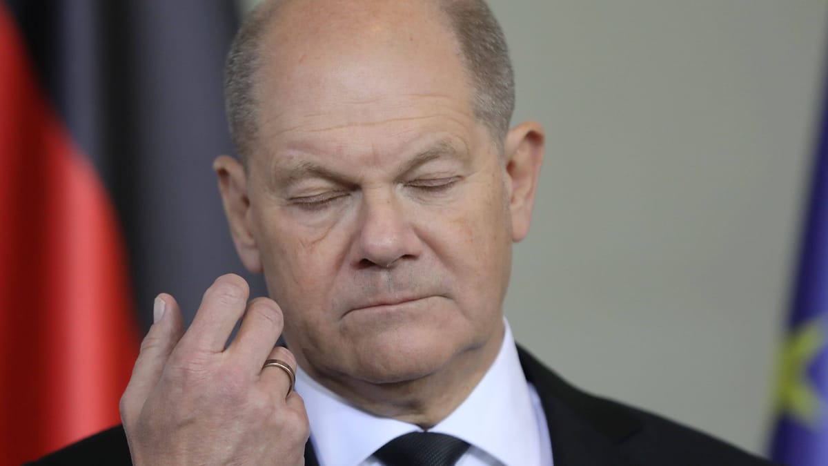 Olaf Scholz stürzt in neuer Umfrage ab: Kanzler so unbeliebt wie nie