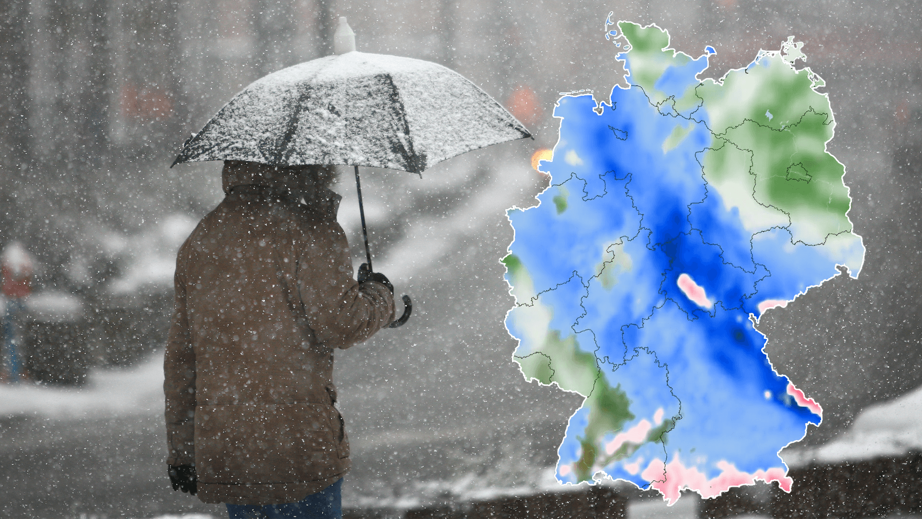 Wetter in Deutschland: Tief bringt Schnee und Kälte