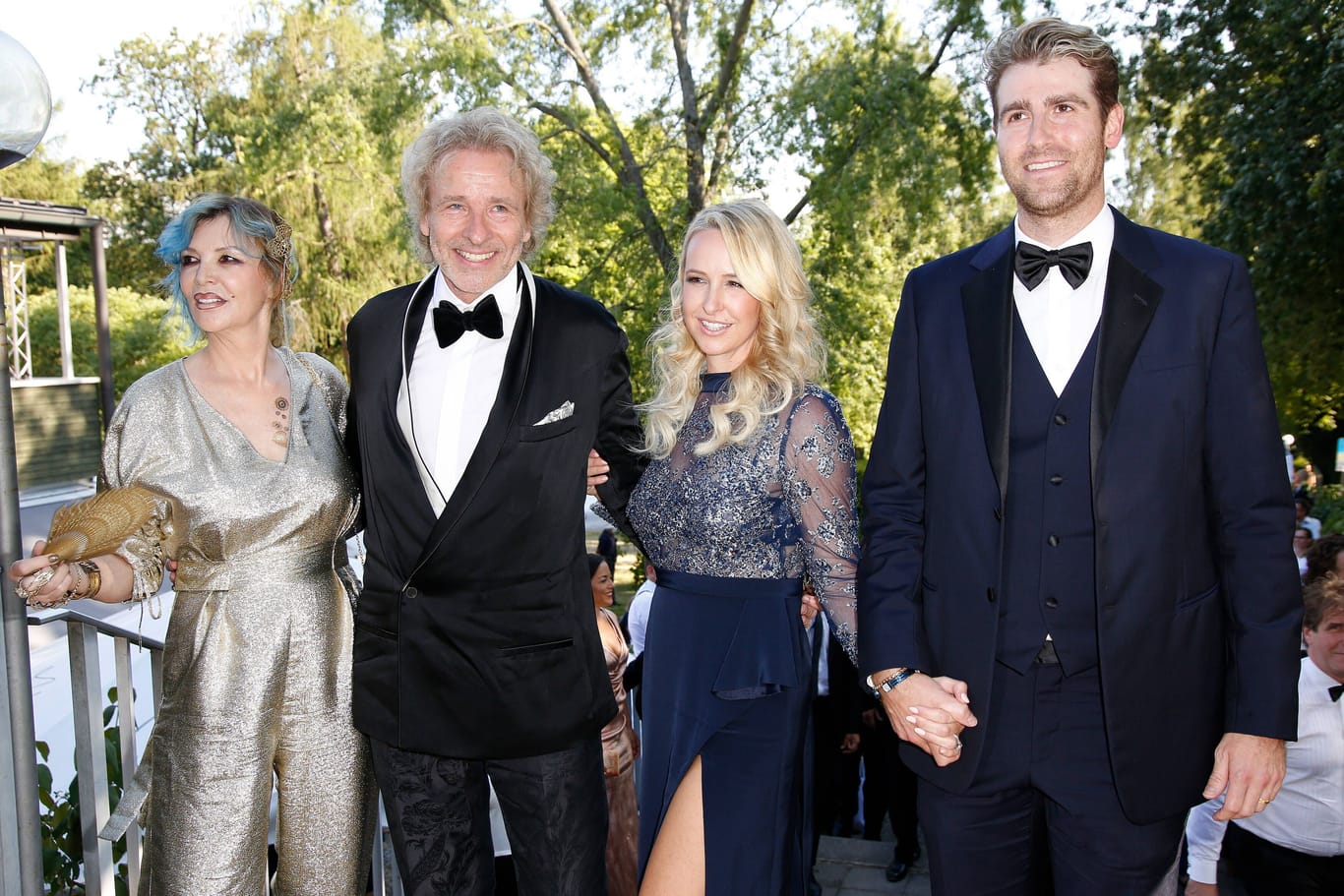 Thomas Gottschalk: Ex-Frau Thea und Sohn Roman zeigen sich ausgelassen