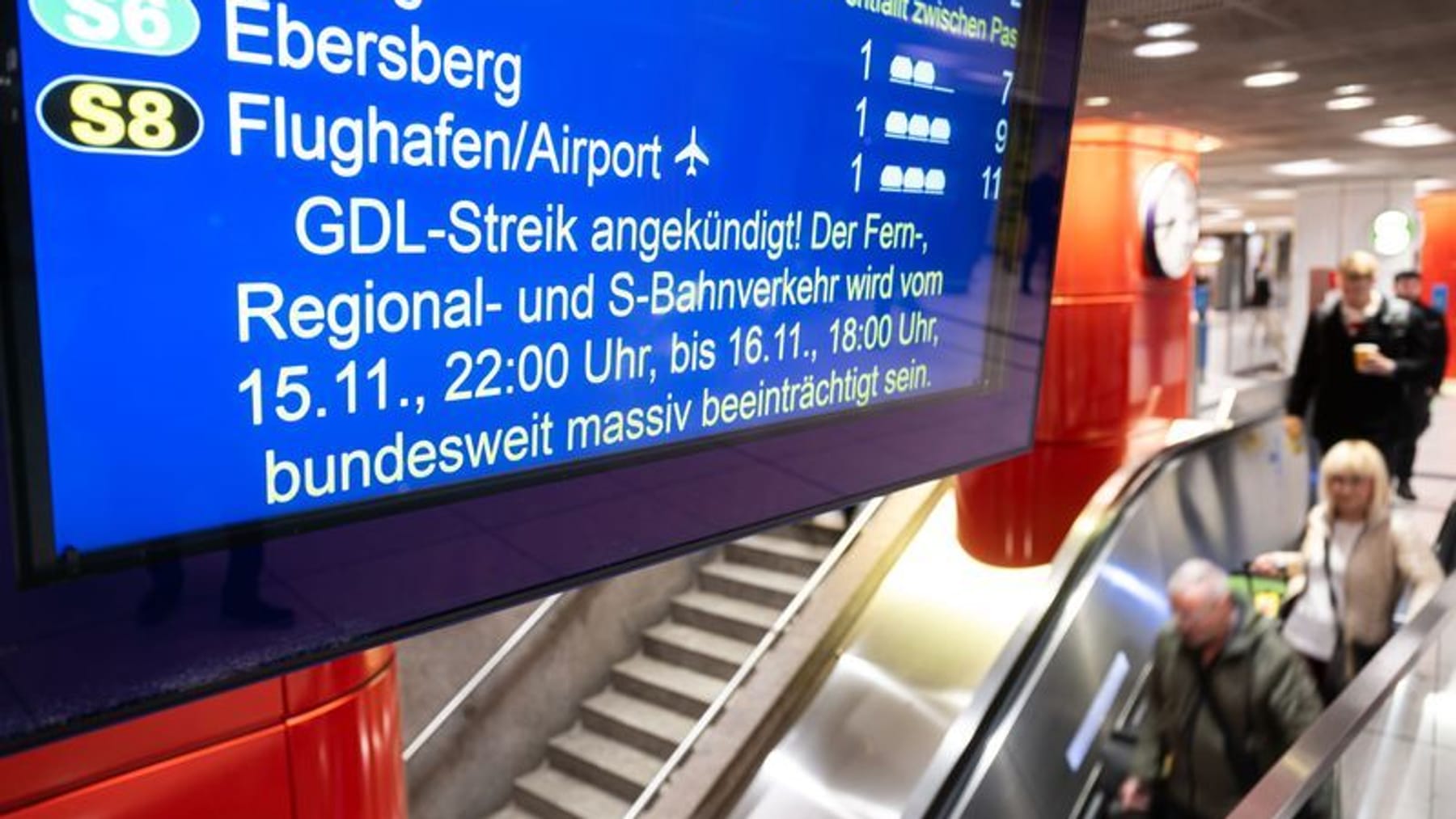 GDL-Streik in München: S-Bahn massiv betroffen – Diese Züge fallen aus