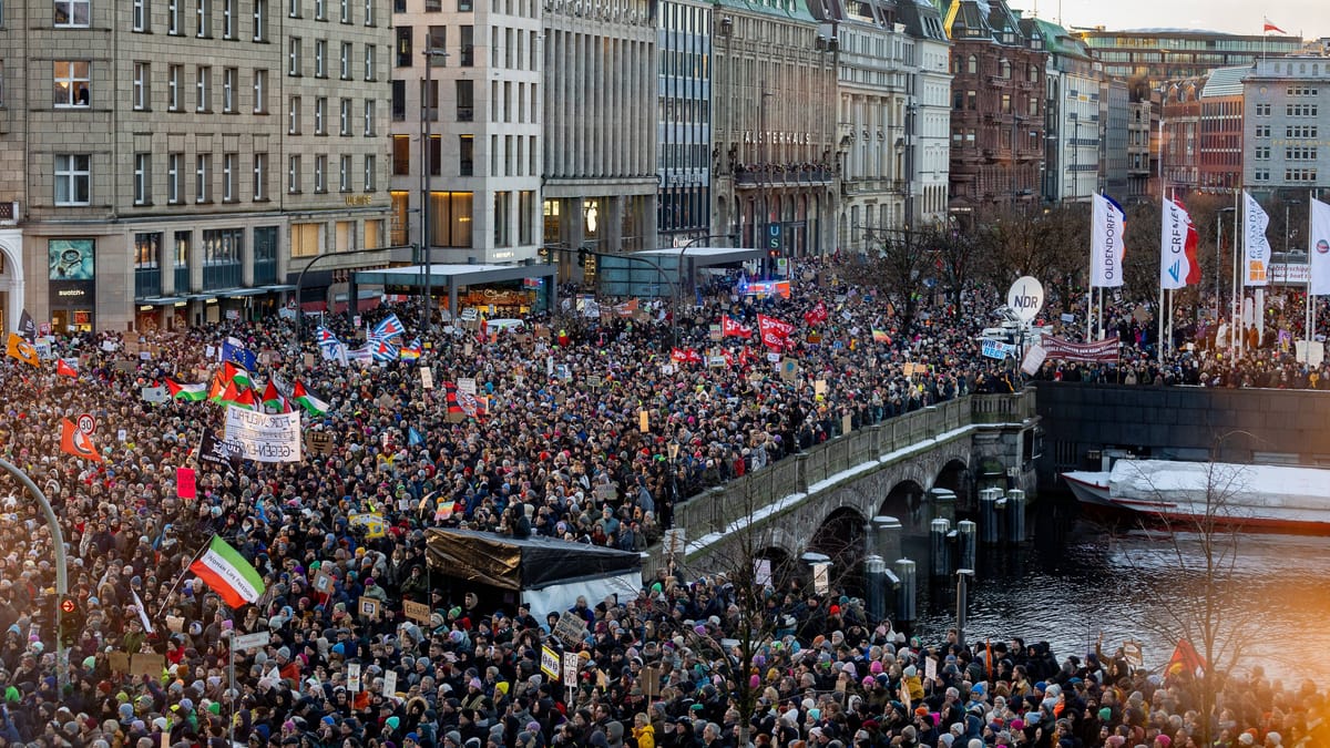 Hamburg: Großdemo gegen Rechtsextreme und AfD – Zehntausende erwartet | Sonntag