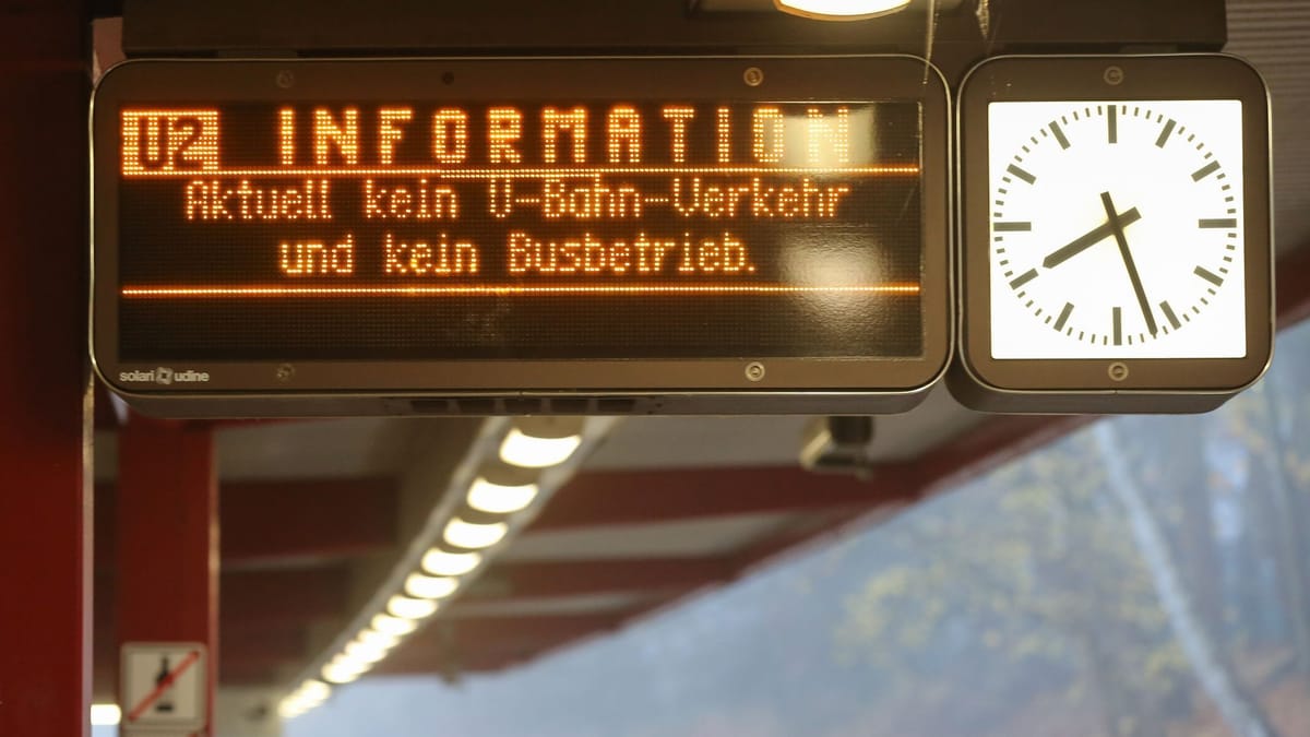 Hamburg: 48-Stunden-Streik bei Hochbahn und VHH – an diesen Tagen