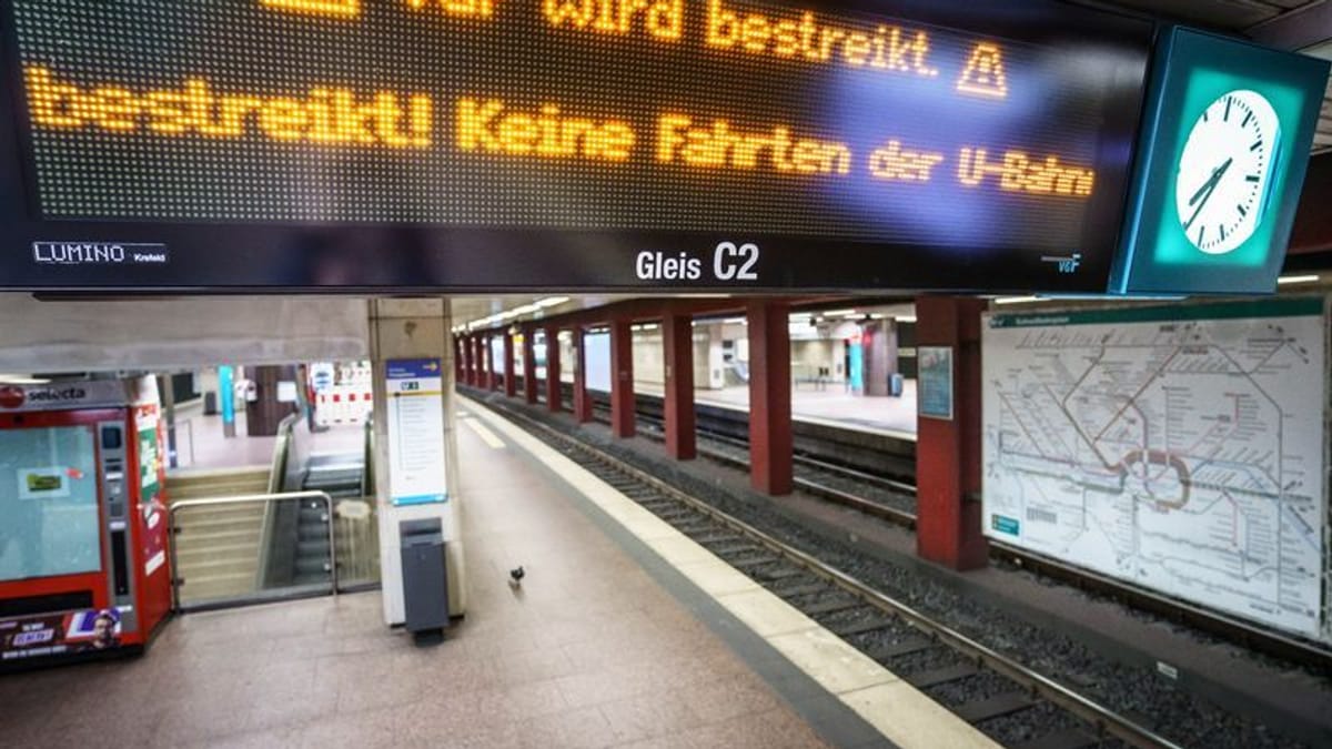 Frankfurt: ÖPNV-Streik legt U-Bahnen und Trams lahm
