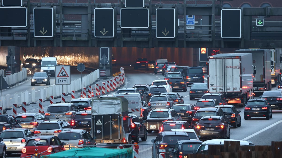 Verkehr Hamburg: A7 und Elbtunnel am Wochenende gesperrt