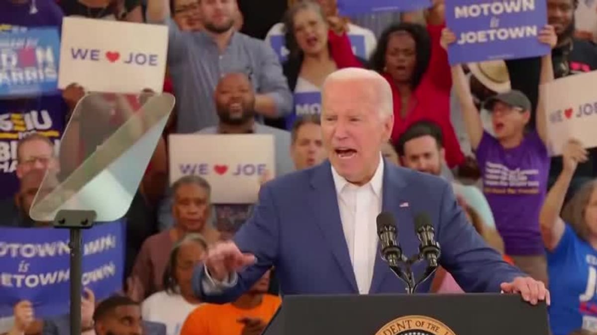 Joe Biden: Video zeigt US-Präsidenten weiter kämpferisch