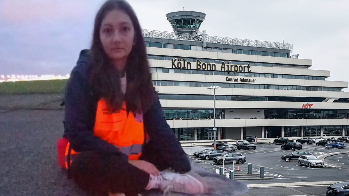 "Letzte Generation": Klimaaktivisten legen Flughafen Köln/Bonn lahm