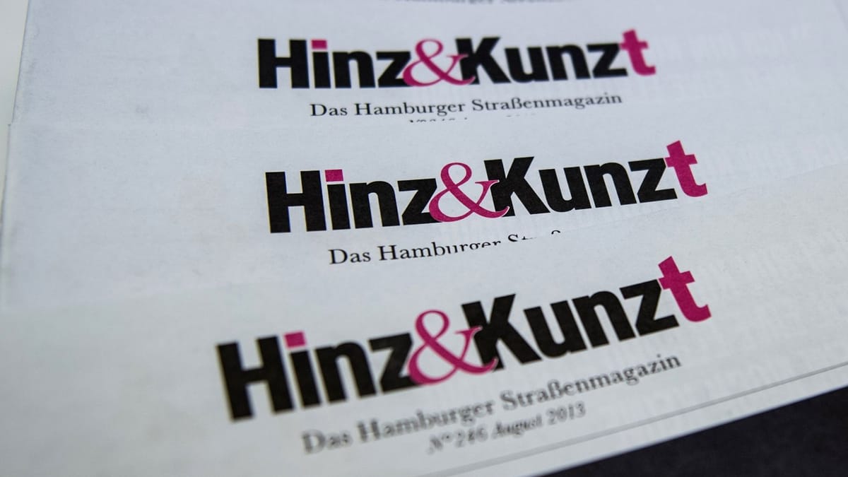 Hamburg: Obdachlosen-Zeitung"Hinz&Kunzt" führt wichtige Neuerung ein