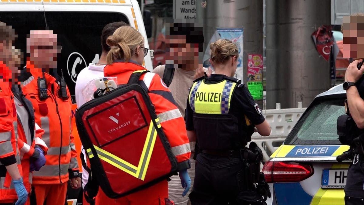 Hamburg: Messerattacke im Wandsbek Quarree – Handyraub vereitelt