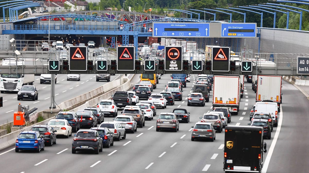 Hamburg: Sperrung von Elbtunnel und A7 startet am Freitag – Mega-Stau droht